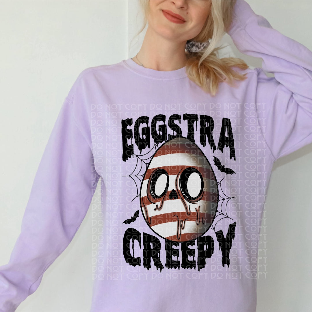 Eggstra Creepy – Plaid Panther DTF Transfers