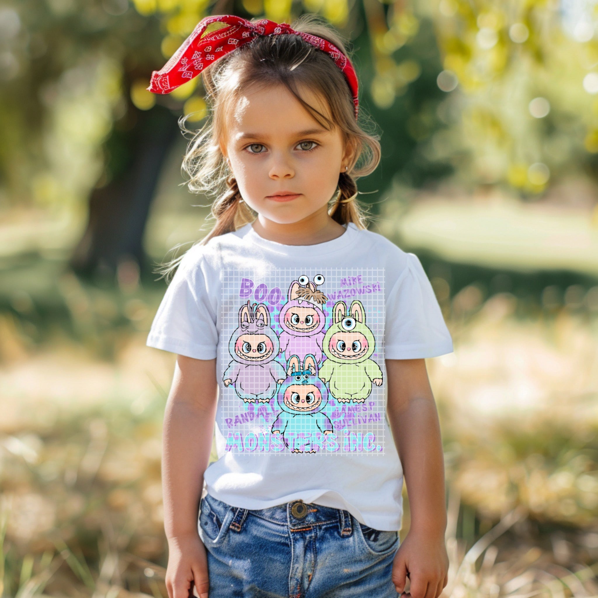 Creepy Monster Dolls – Plaid Panther DTF Transfers