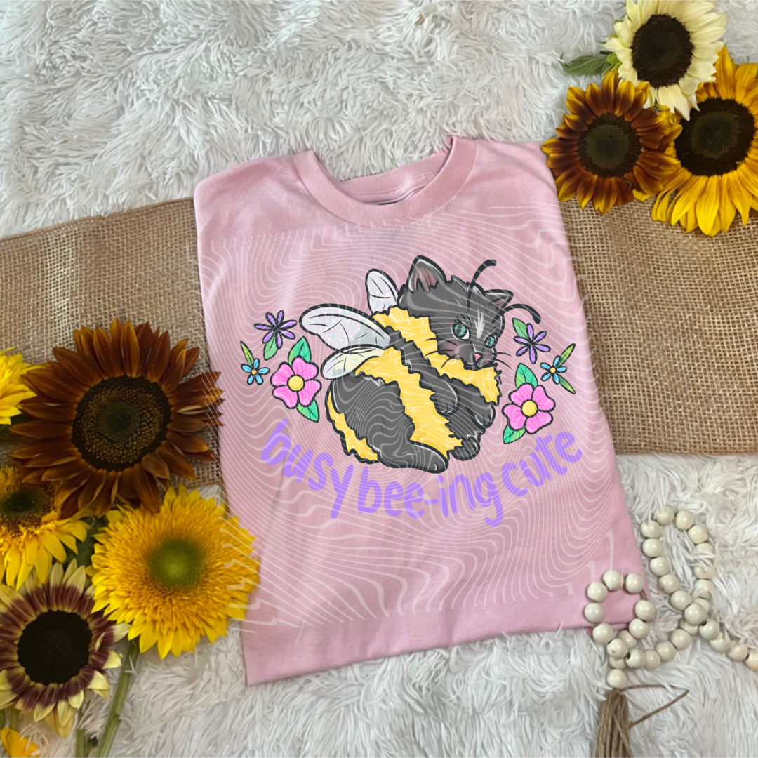Busy Beeing Cute – Plaid Panther DTF Transfers