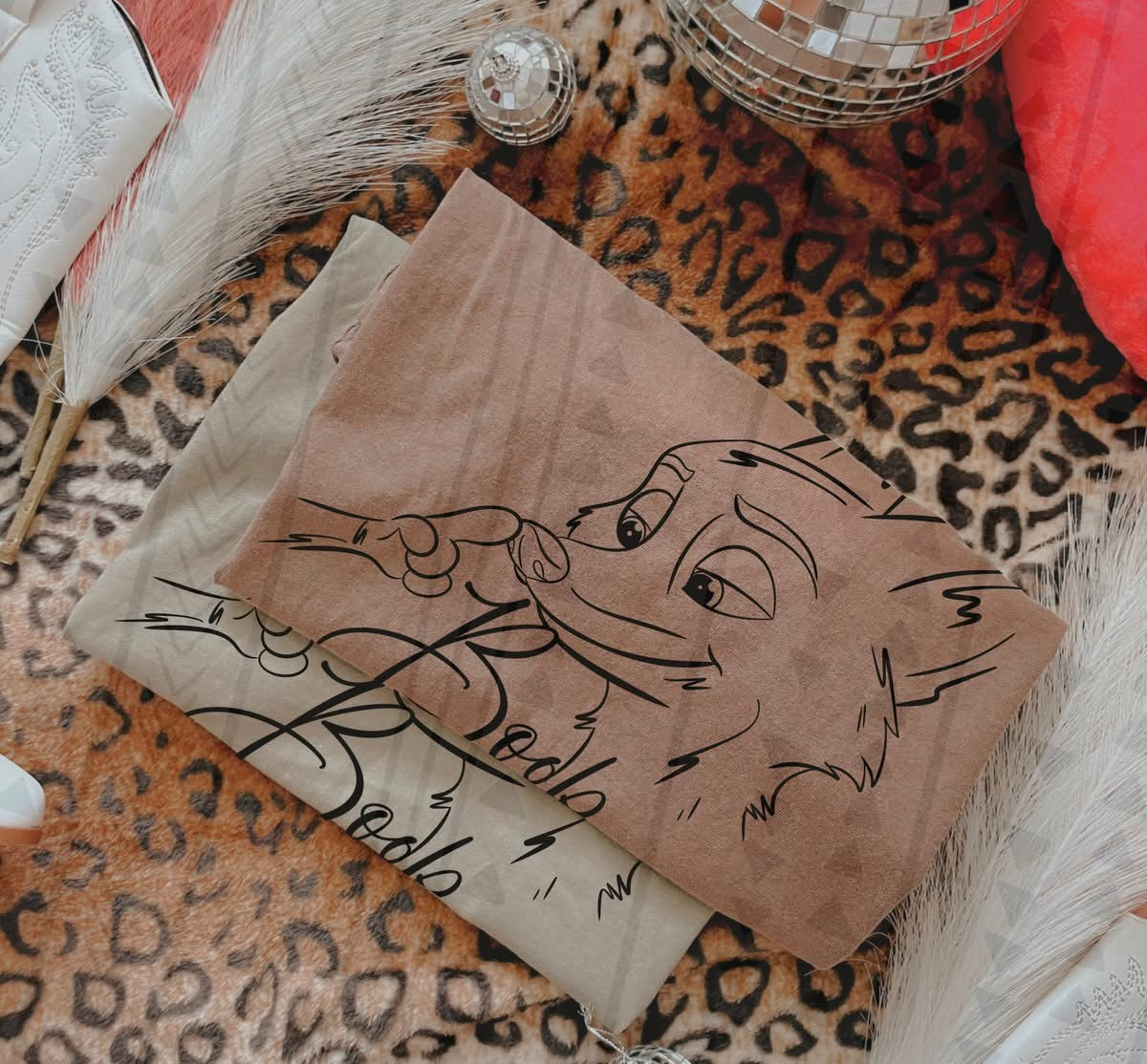 Boop Fox – Plaid Panther DTF Transfers