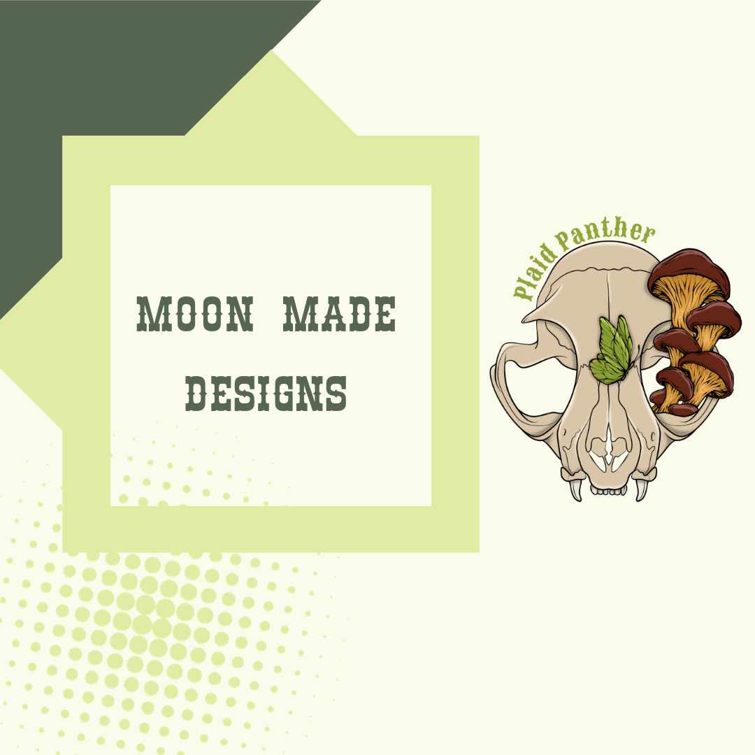 Designer-Moon Made – Plaid Panther DTF Transfers