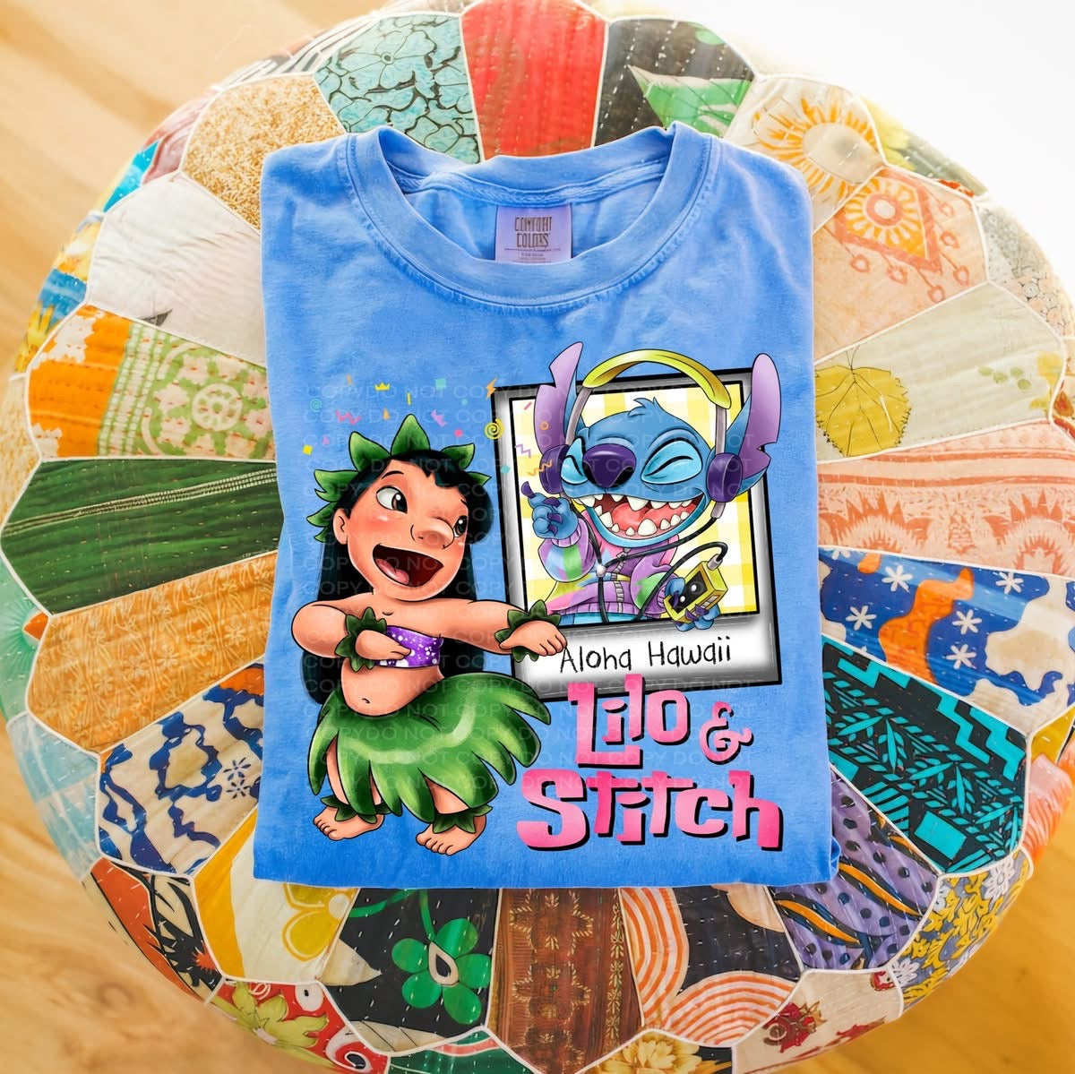 Aloha Hawaii Alien – Plaid Panther DTF Transfers