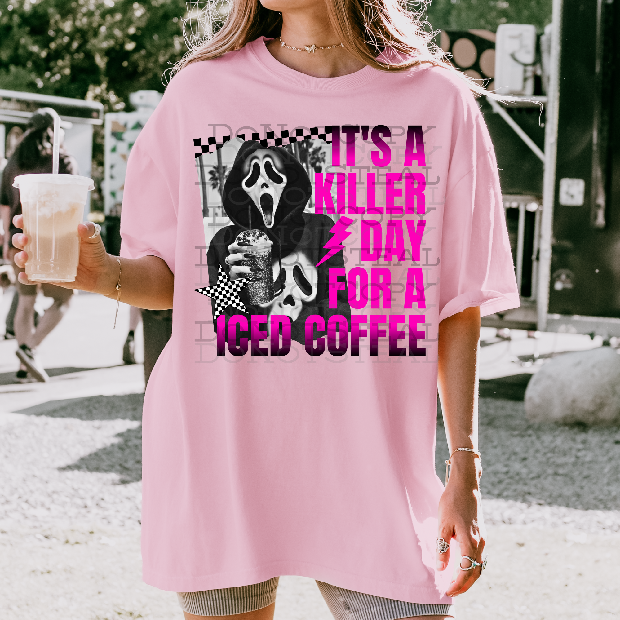 It’s A Killer Day – Plaid Panther DTF Transfers