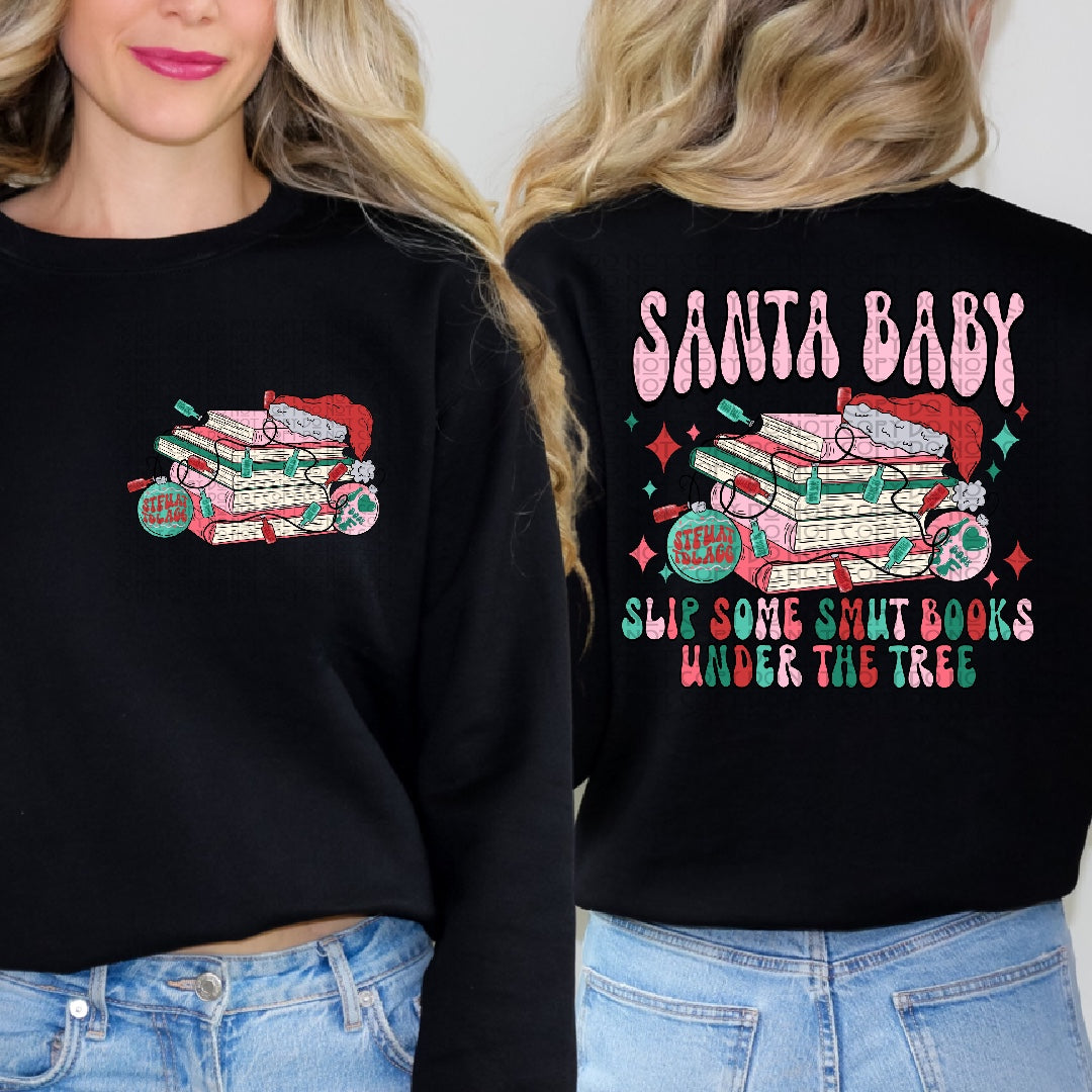 Smut Books Under the Tree – Plaid Panther DTF Transfers