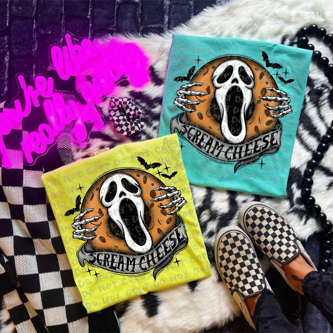Scream Cheese – Plaid Panther DTF Transfers