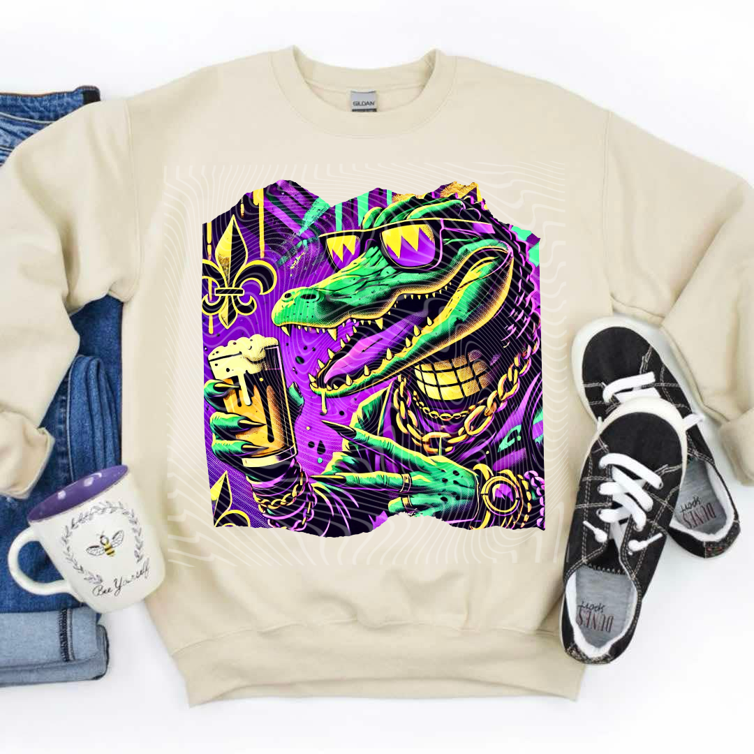 Gator – Plaid Panther DTF Transfers