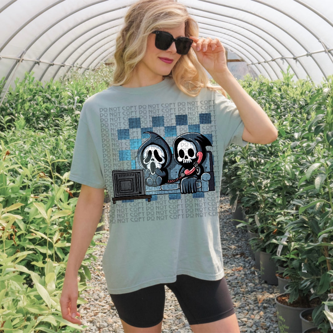 Grim Adventures – Plaid Panther DTF Transfers