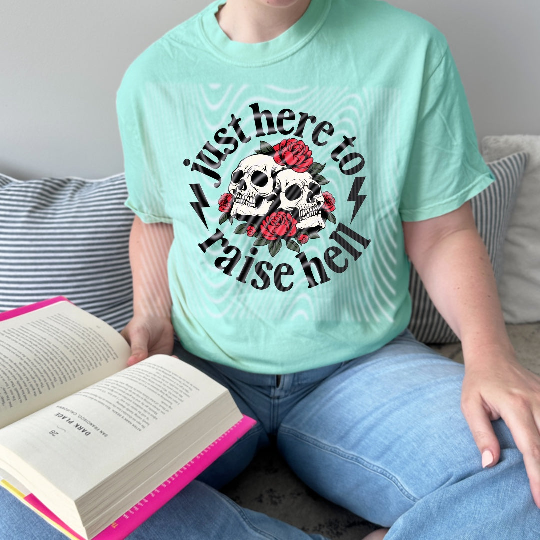 Raise Hell Roses – Plaid Panther DTF Transfers