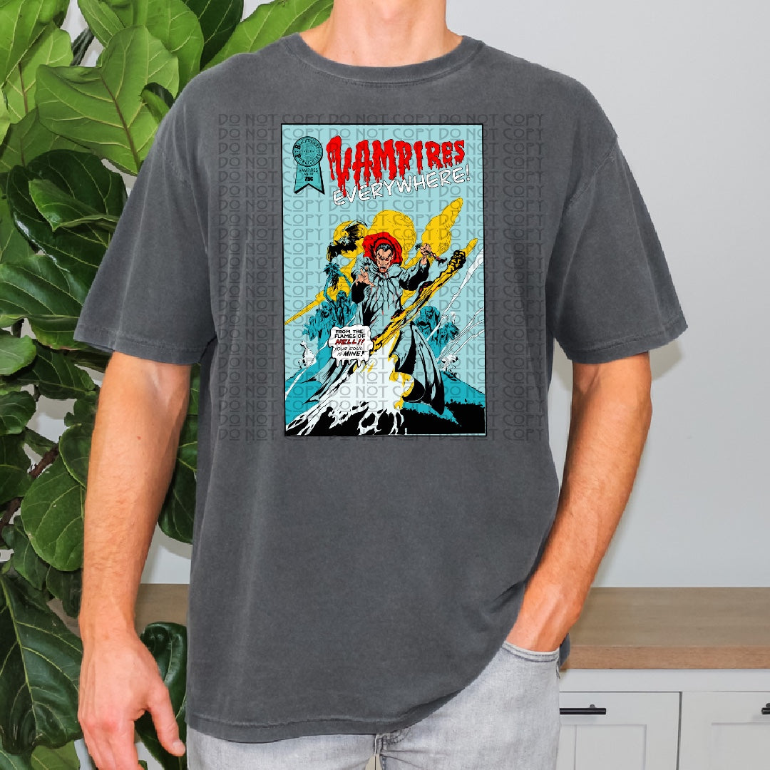 Vampires Everywhere Comic – Plaid Panther DTF Transfers