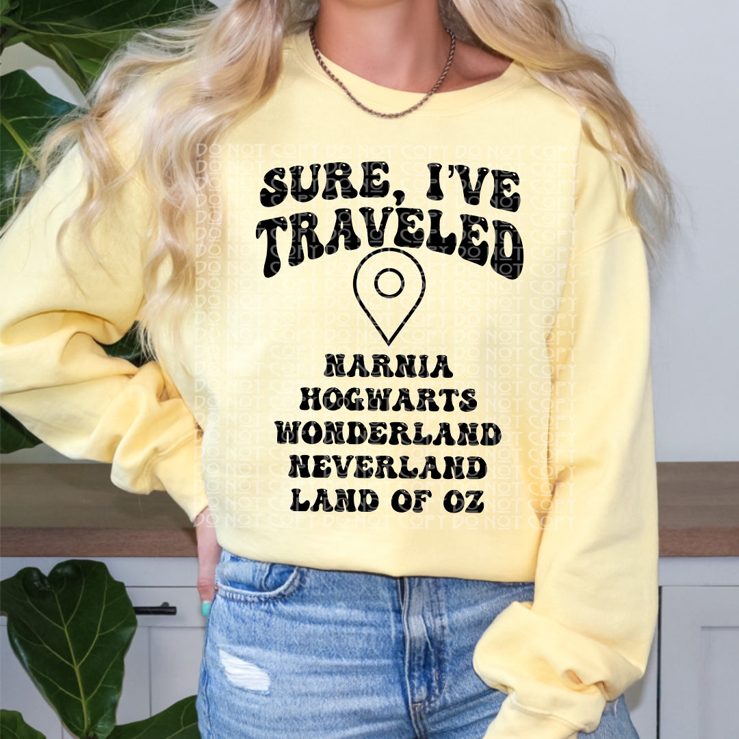 Sure I’ve Traveled – Plaid Panther DTF Transfers