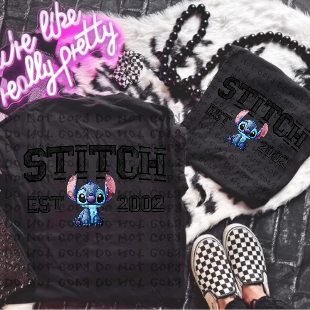 Blue Alien – Plaid Panther DTF Transfers