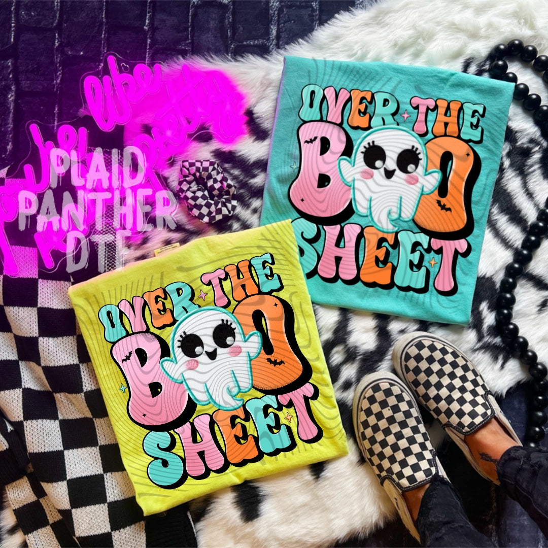 Boo Sheet – Plaid Panther DTF Transfers