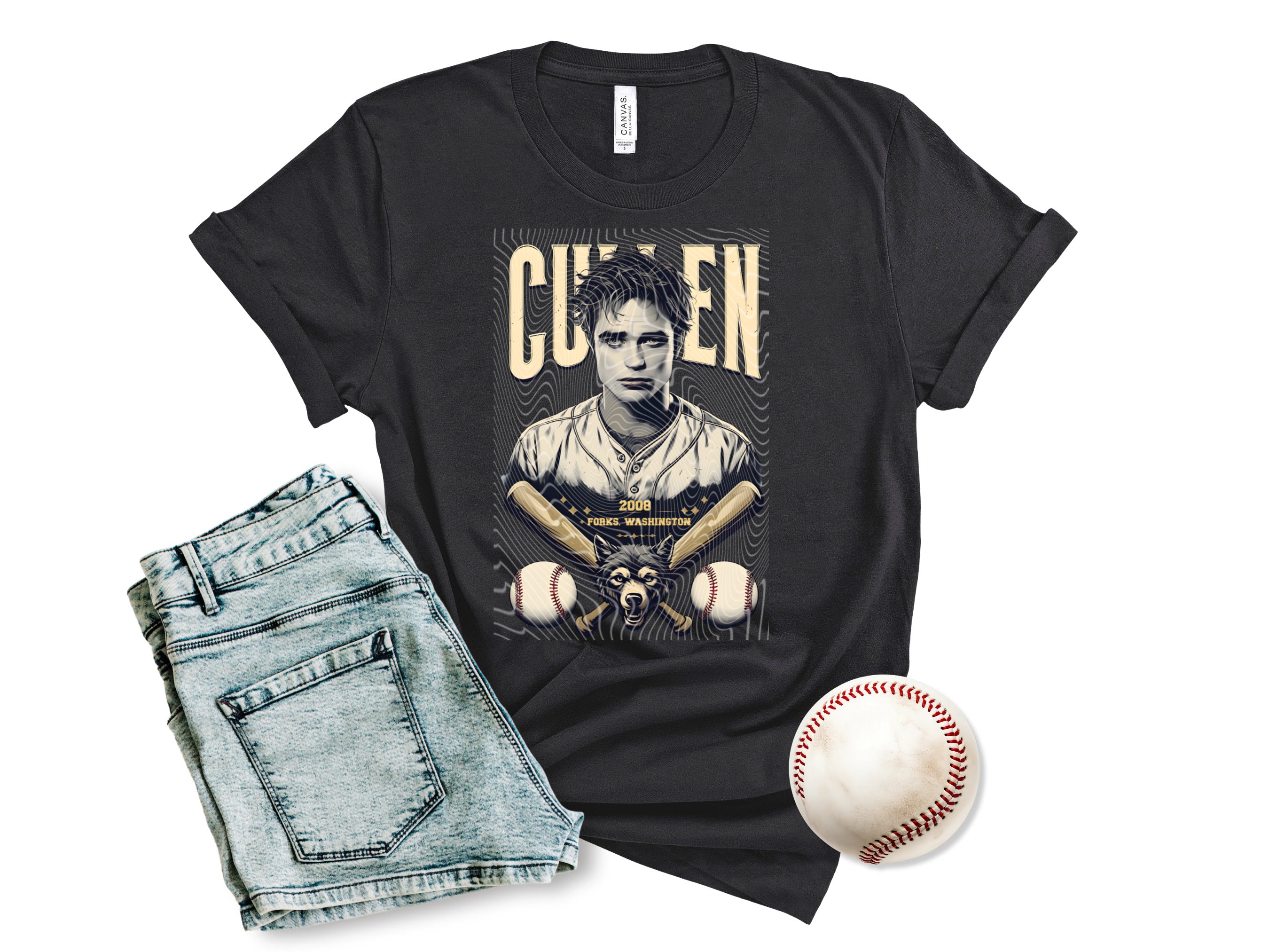 Vamp Baseball – Plaid Panther DTF Transfers