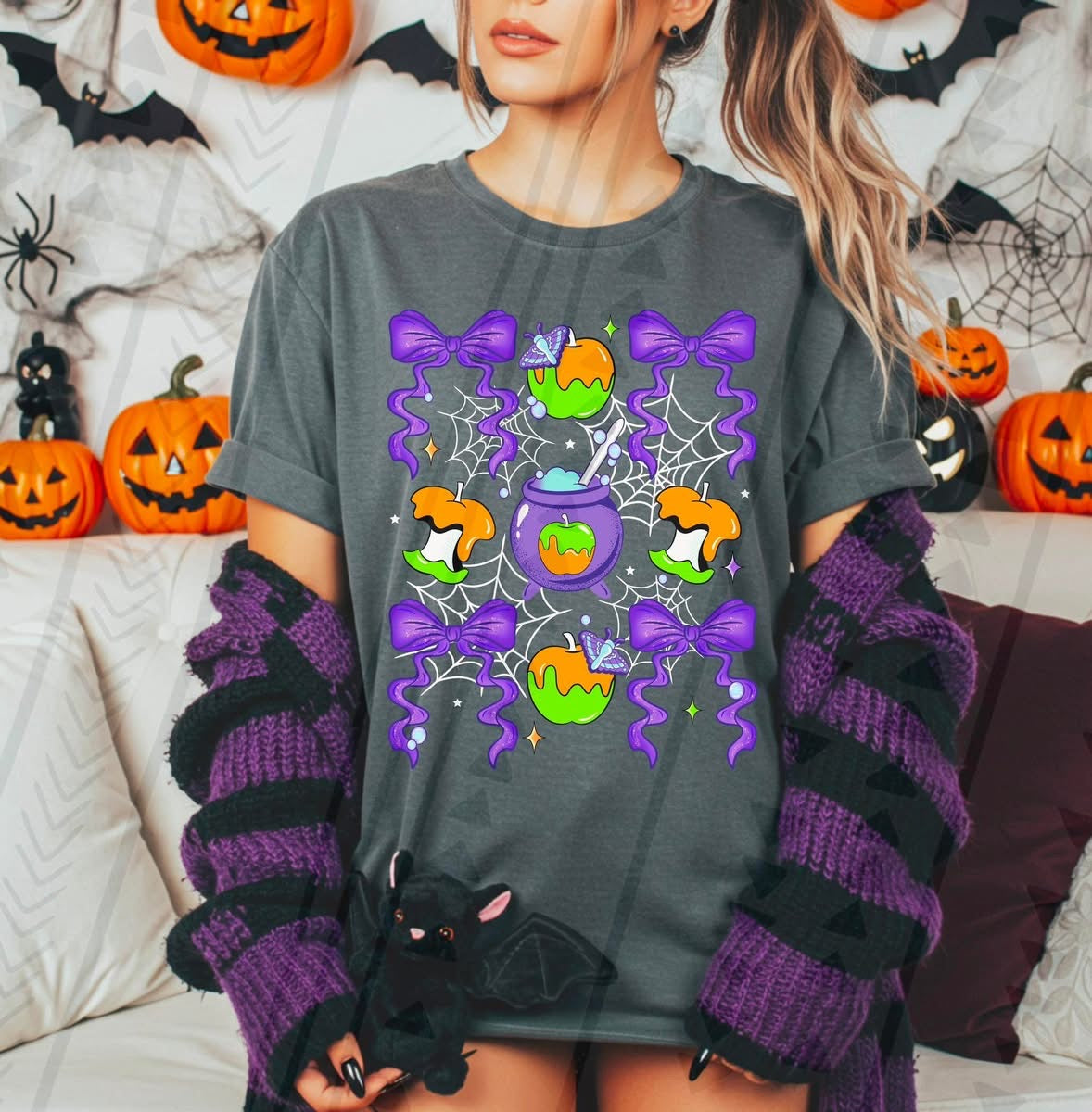 Witch Brew Alan Grid – Plaid Panther DTF Transfers