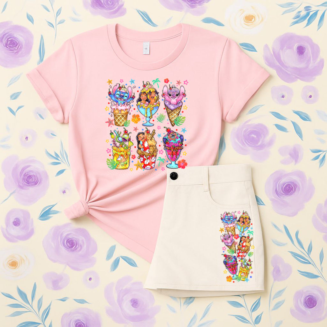 Alien Ice Cream – Plaid Panther DTF Transfers