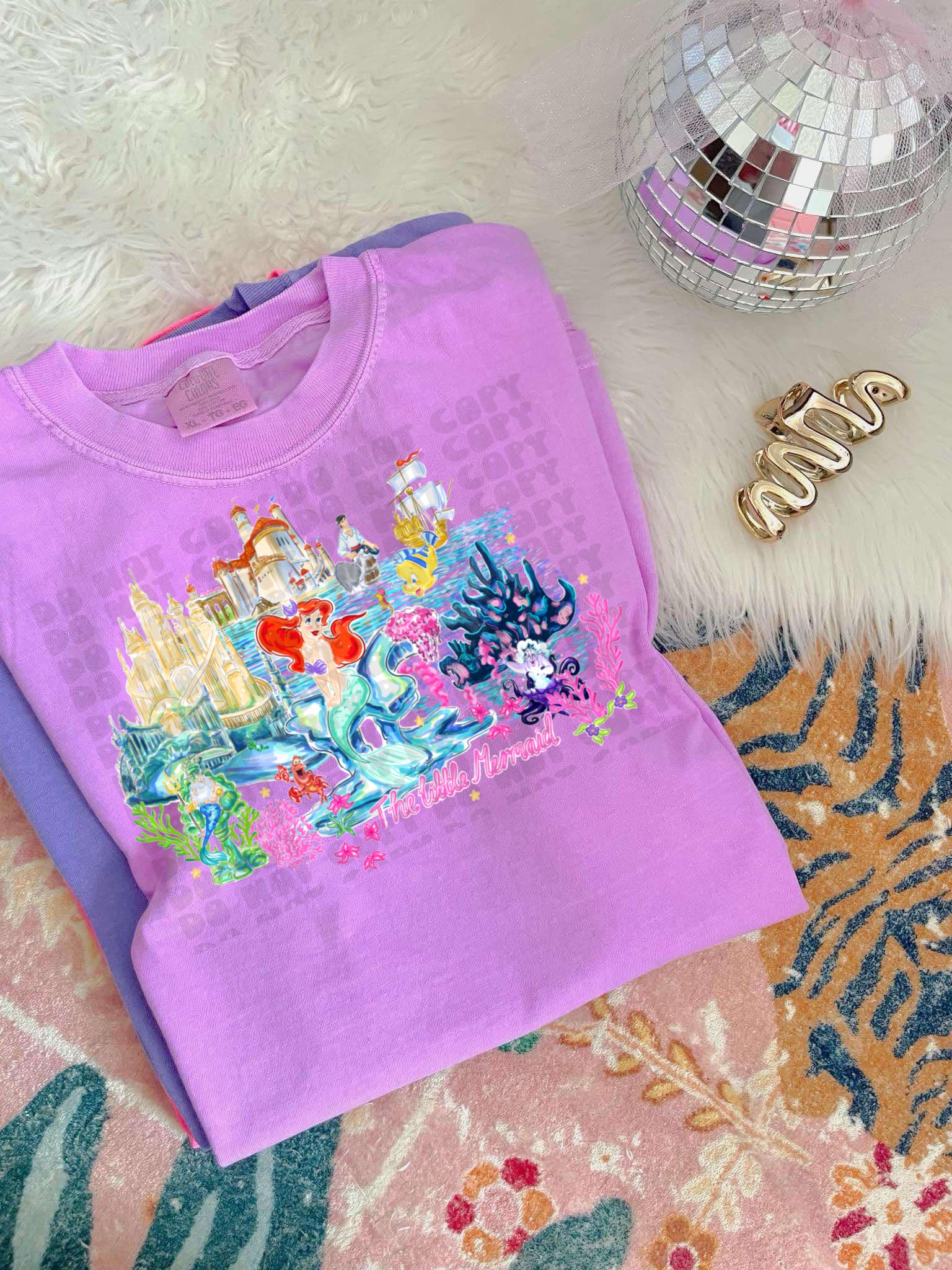 LP Mermaid Version 2 – Plaid Panther DTF Transfers