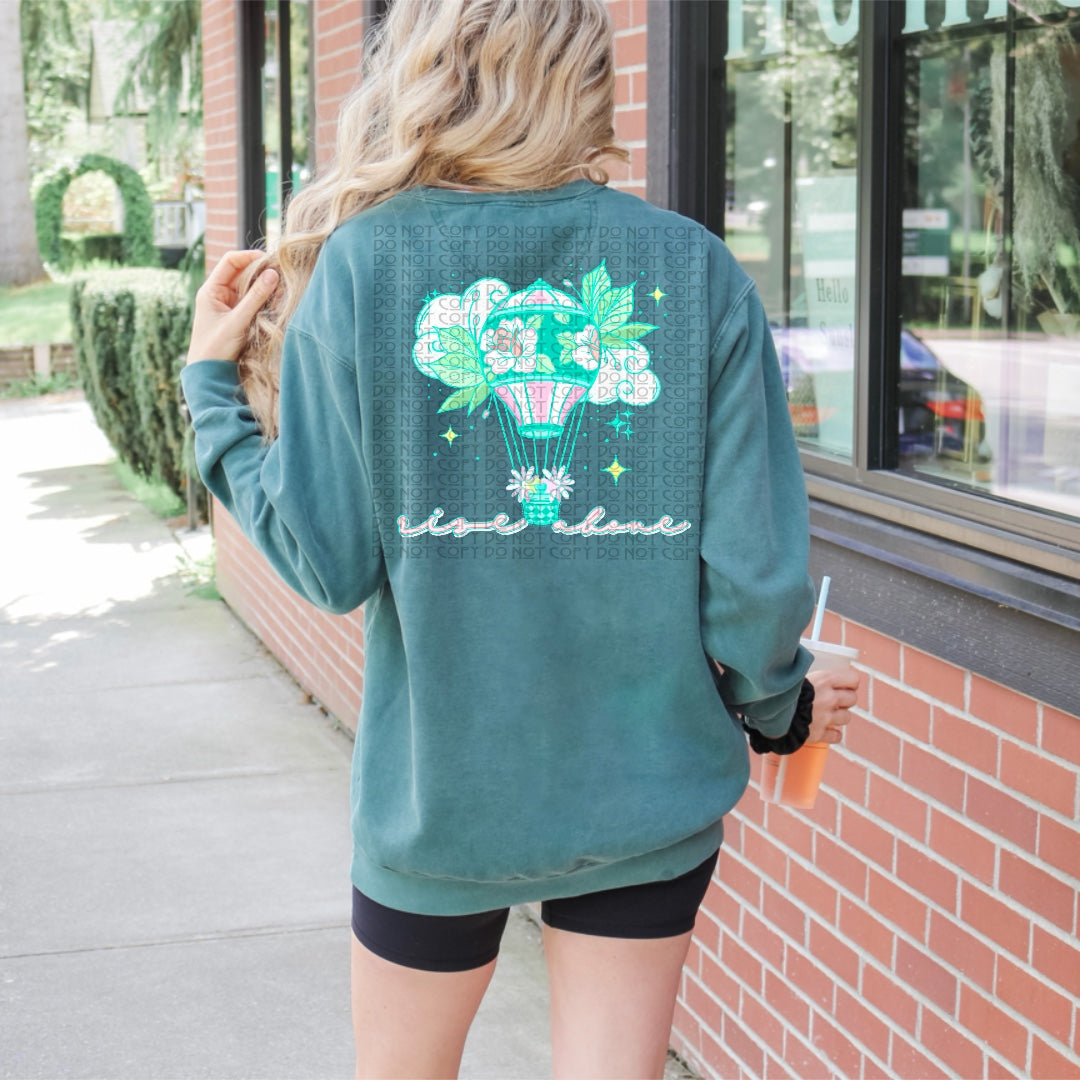 Rise Above – Plaid Panther DTF Transfers