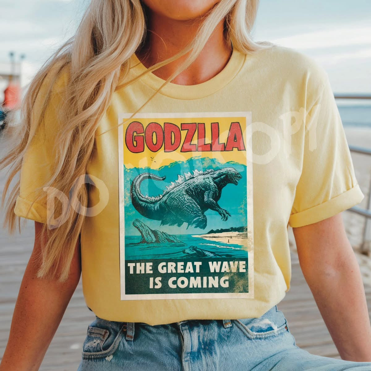 Godzilla – Plaid Panther DTF Transfers