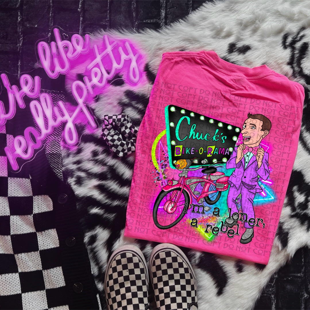 LF Loner Rebel – Plaid Panther DTF Transfers