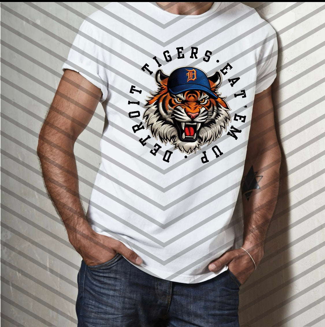 Tigers – Plaid Panther DTF Transfers