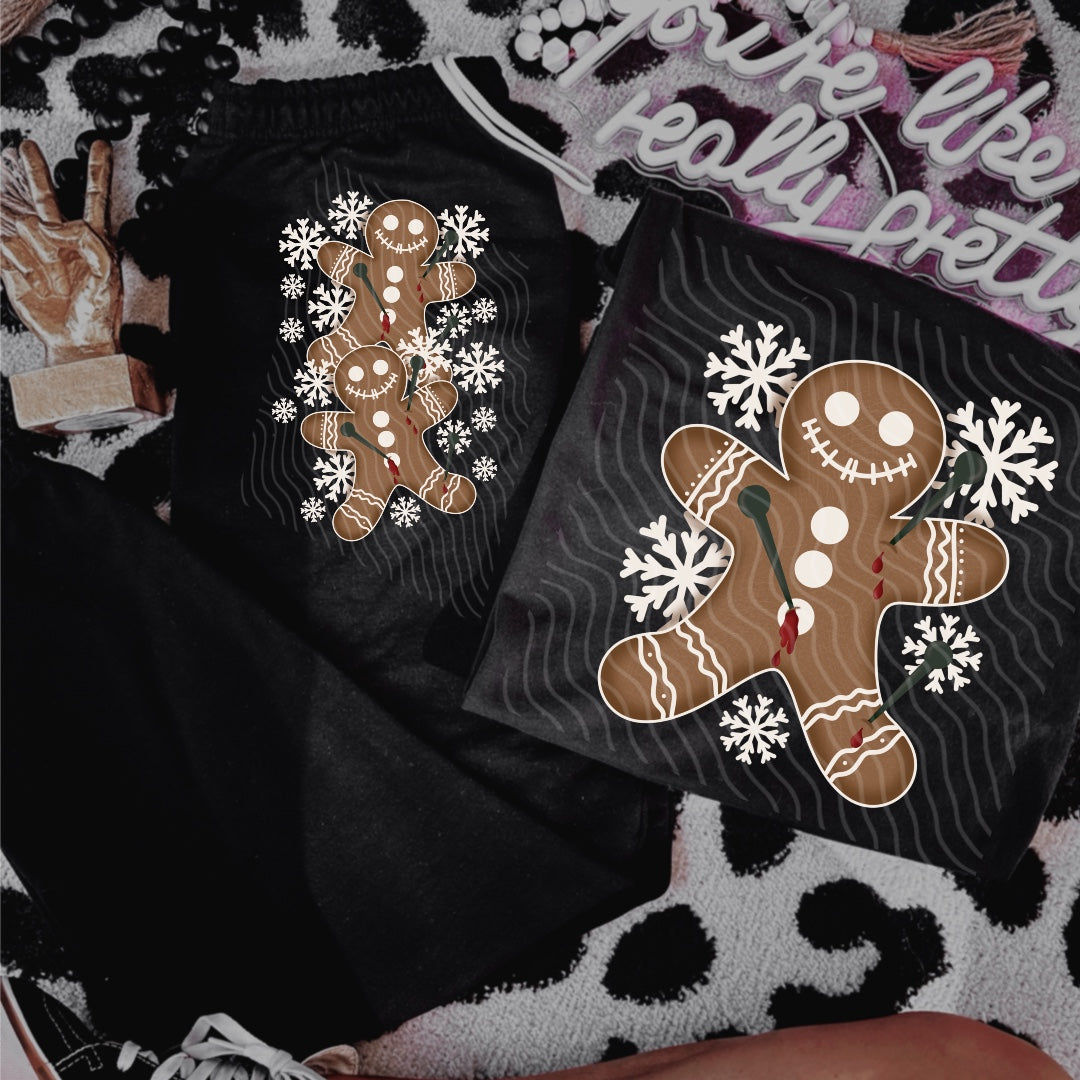 Gingerbread Voodoo – Plaid Panther DTF Transfers