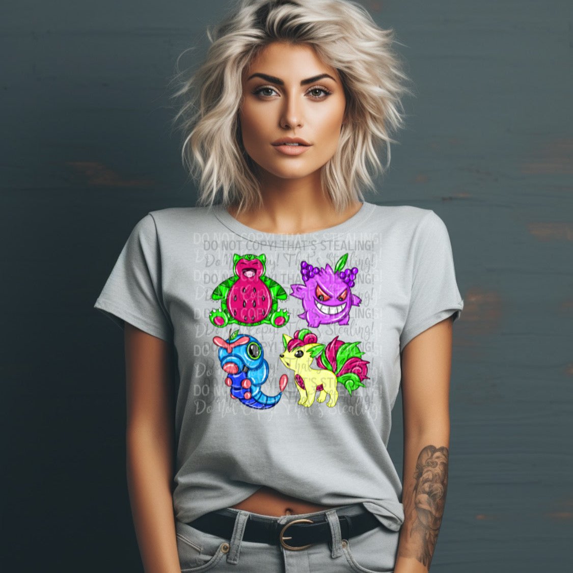 Fruit Ghibli – Plaid Panther DTF Transfers