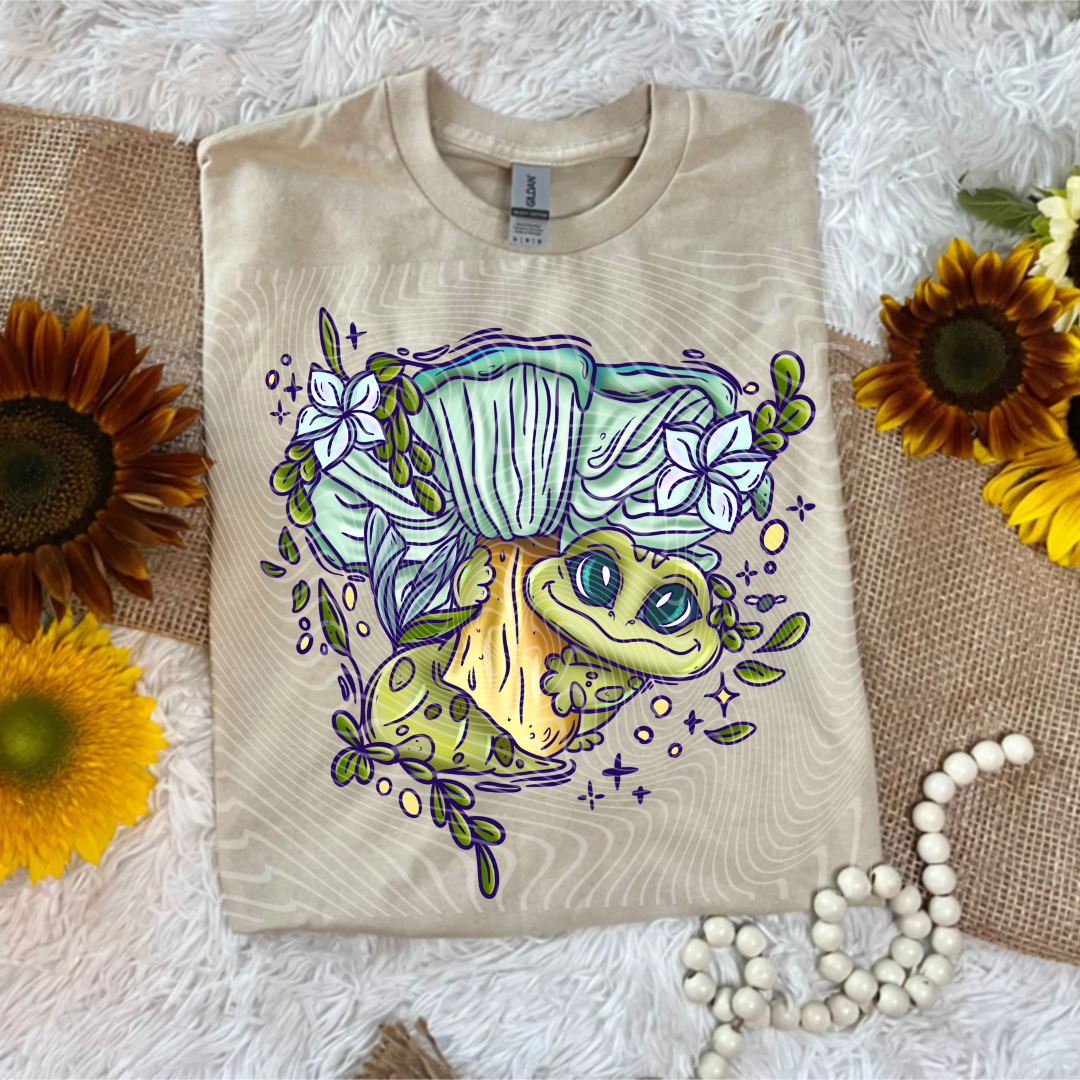 Mushroom Lizard – Plaid Panther DTF Transfers