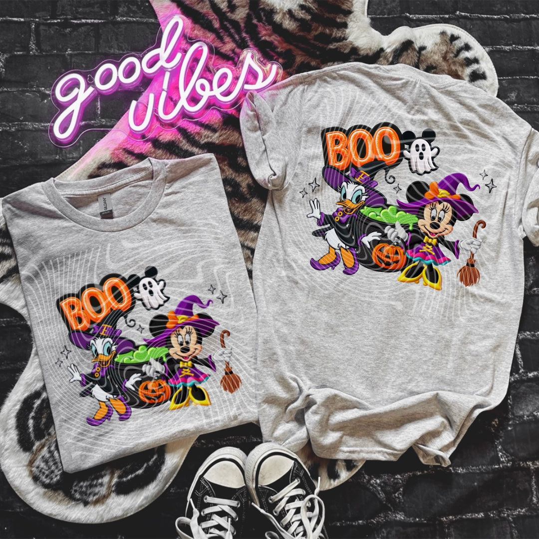 Boo – Plaid Panther DTF Transfers