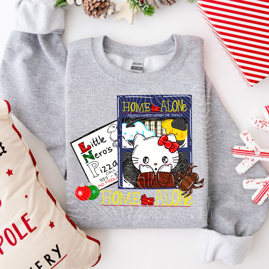 Kitty Alone – Plaid Panther DTF Transfers