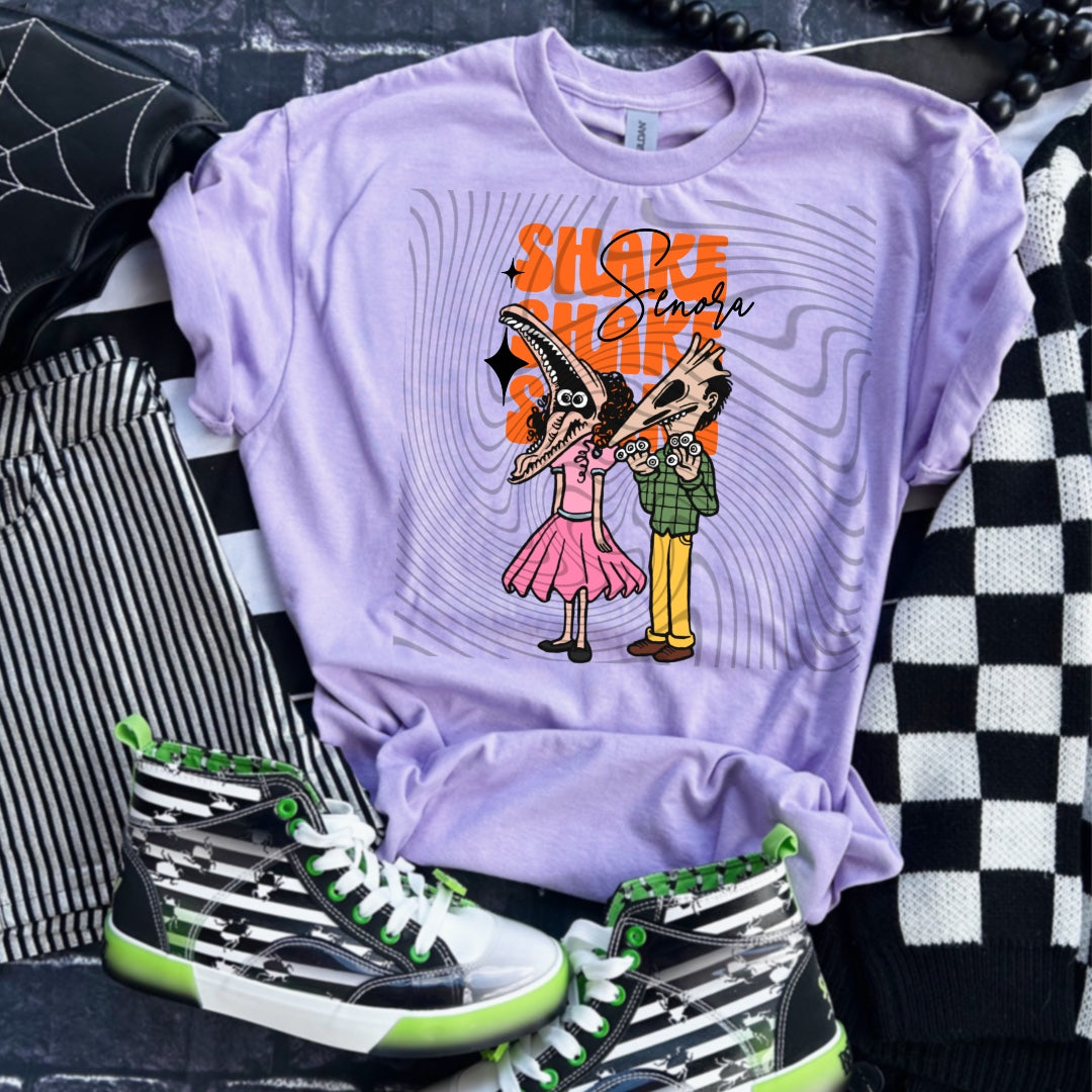 Shake Senora – Plaid Panther DTF Transfers