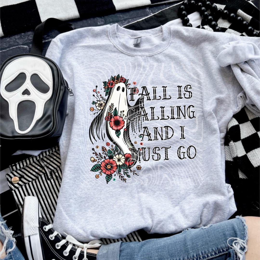 Fall Is Calling – Plaid Panther DTF Transfers