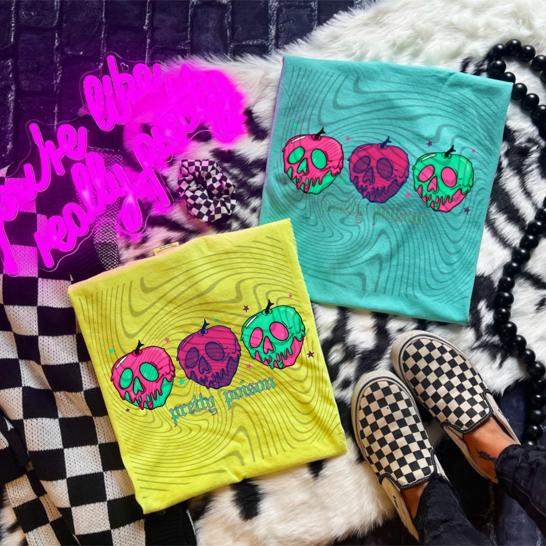 Pretty Poison – Plaid Panther DTF Transfers