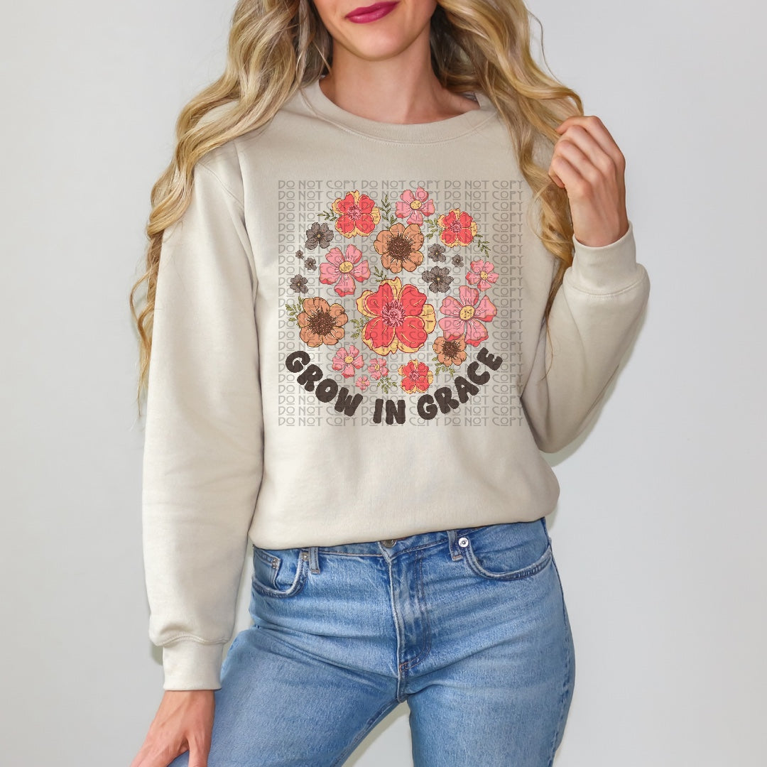 Grow In Grace – Plaid Panther DTF Transfers