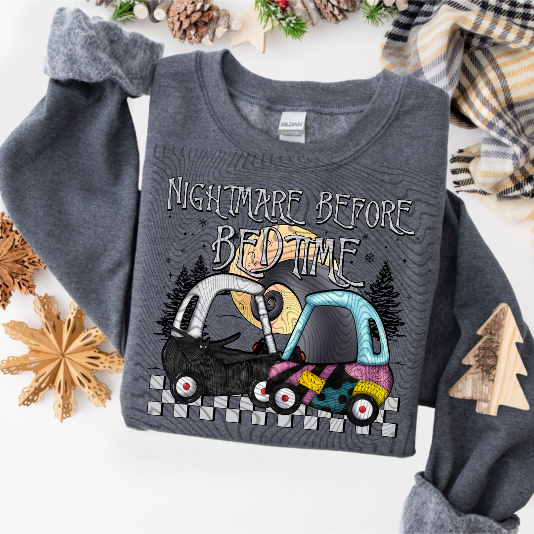 Nightmare Before Bedtime – Plaid Panther DTF Transfers