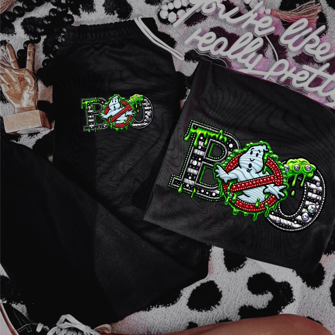 Boo – Plaid Panther DTF Transfers