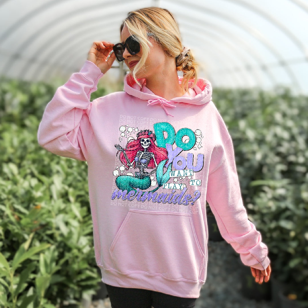 Play Mermaids – Plaid Panther DTF Transfers