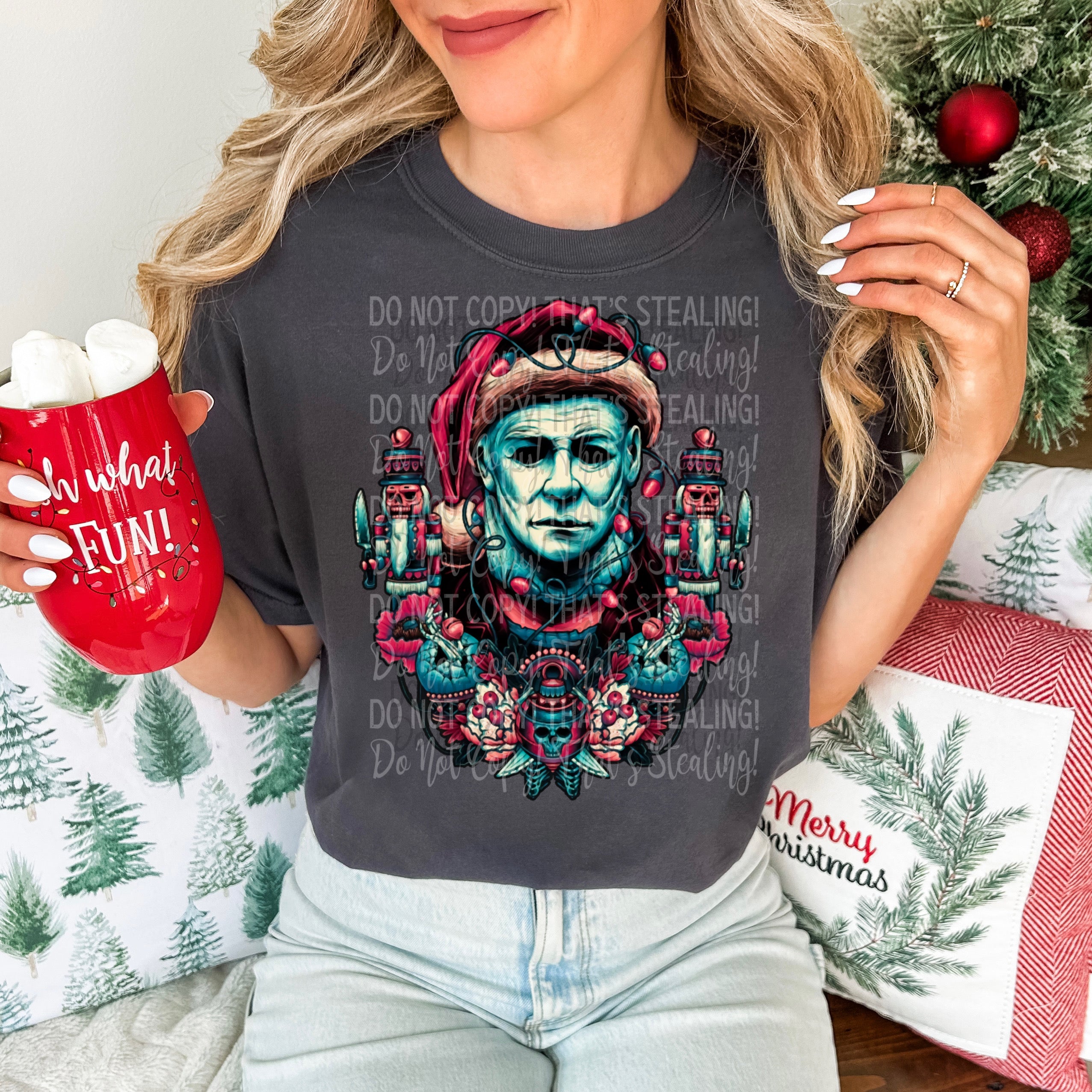 Mike XMas – Plaid Panther DTF Transfers