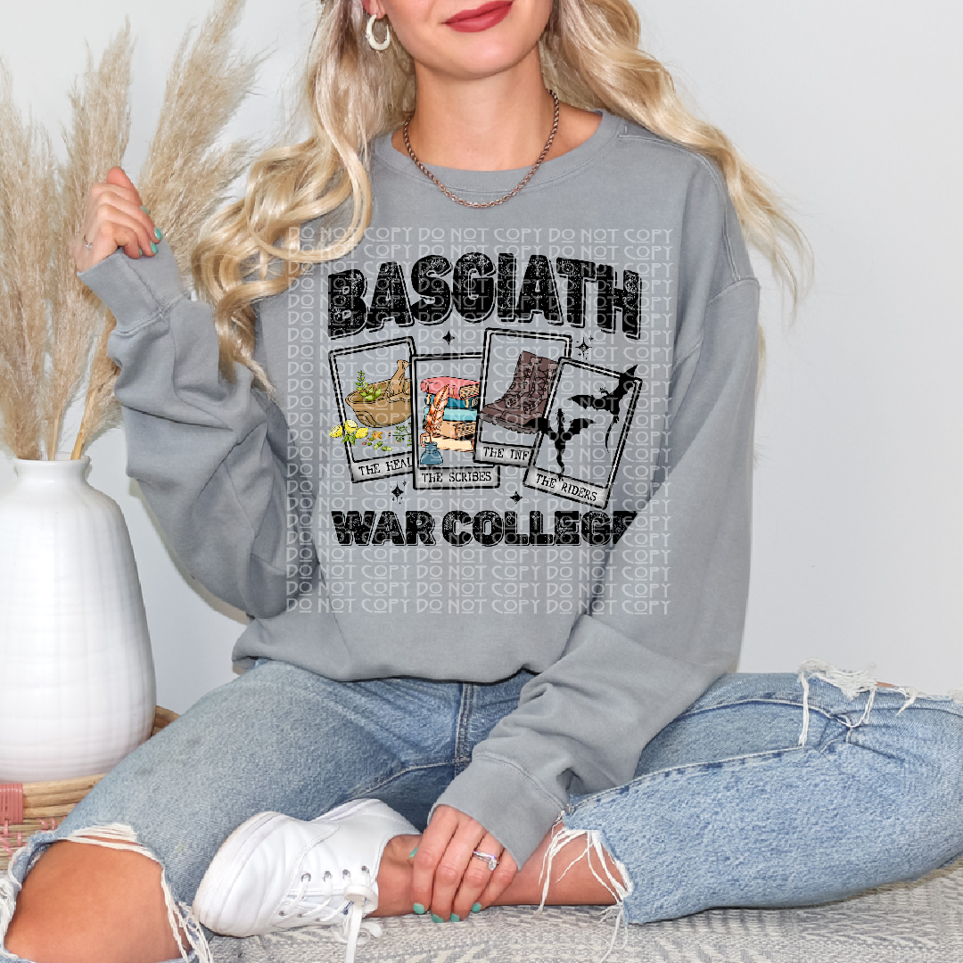 War College Cards – Plaid Panther DTF Transfers