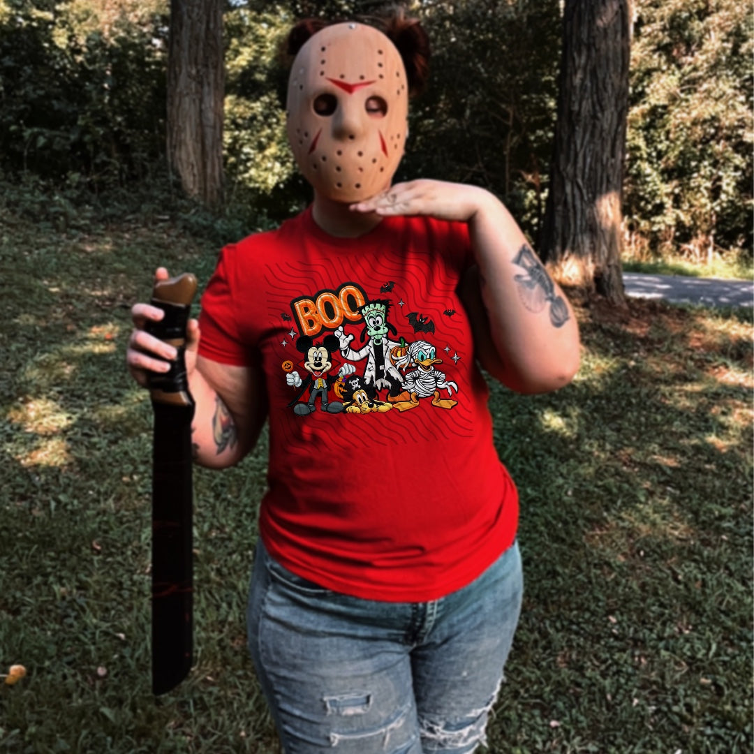 Boo – Plaid Panther DTF Transfers