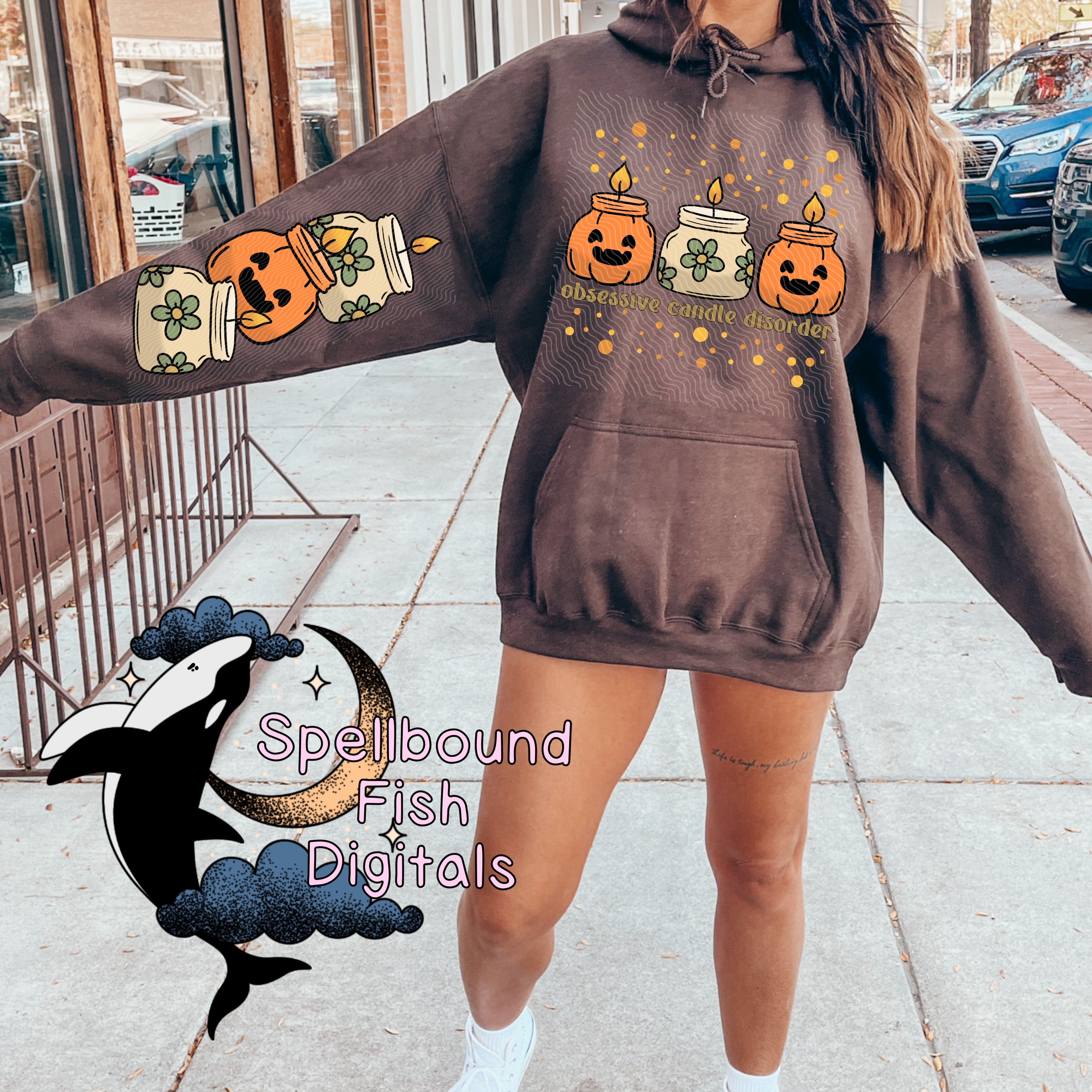 Obsessive Candle Disorder – Plaid Panther DTF Transfers