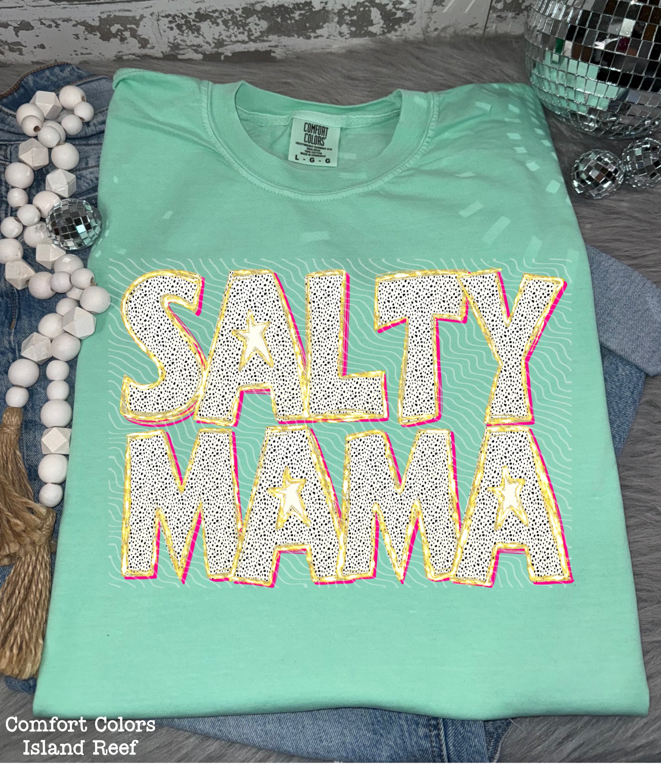 Salty Mama – Plaid Panther DTF Transfers