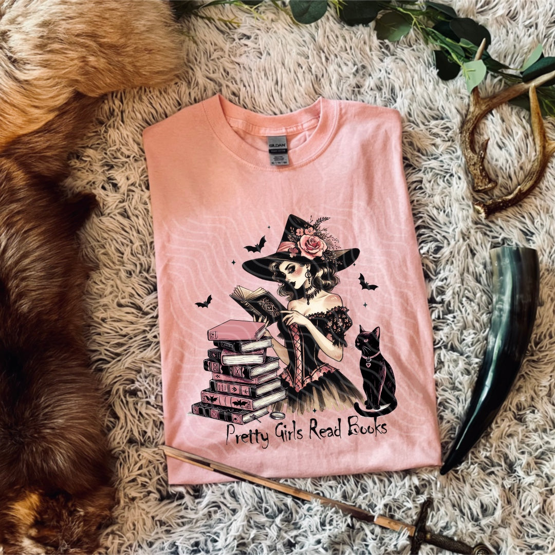 Pretty Girls Read Books – Plaid Panther DTF Transfers