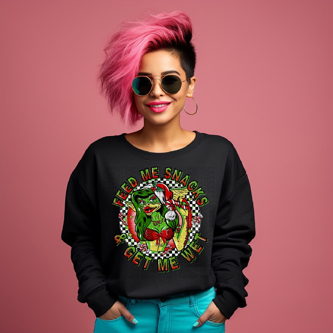 Feed Me Snacks – Plaid Panther DTF Transfers