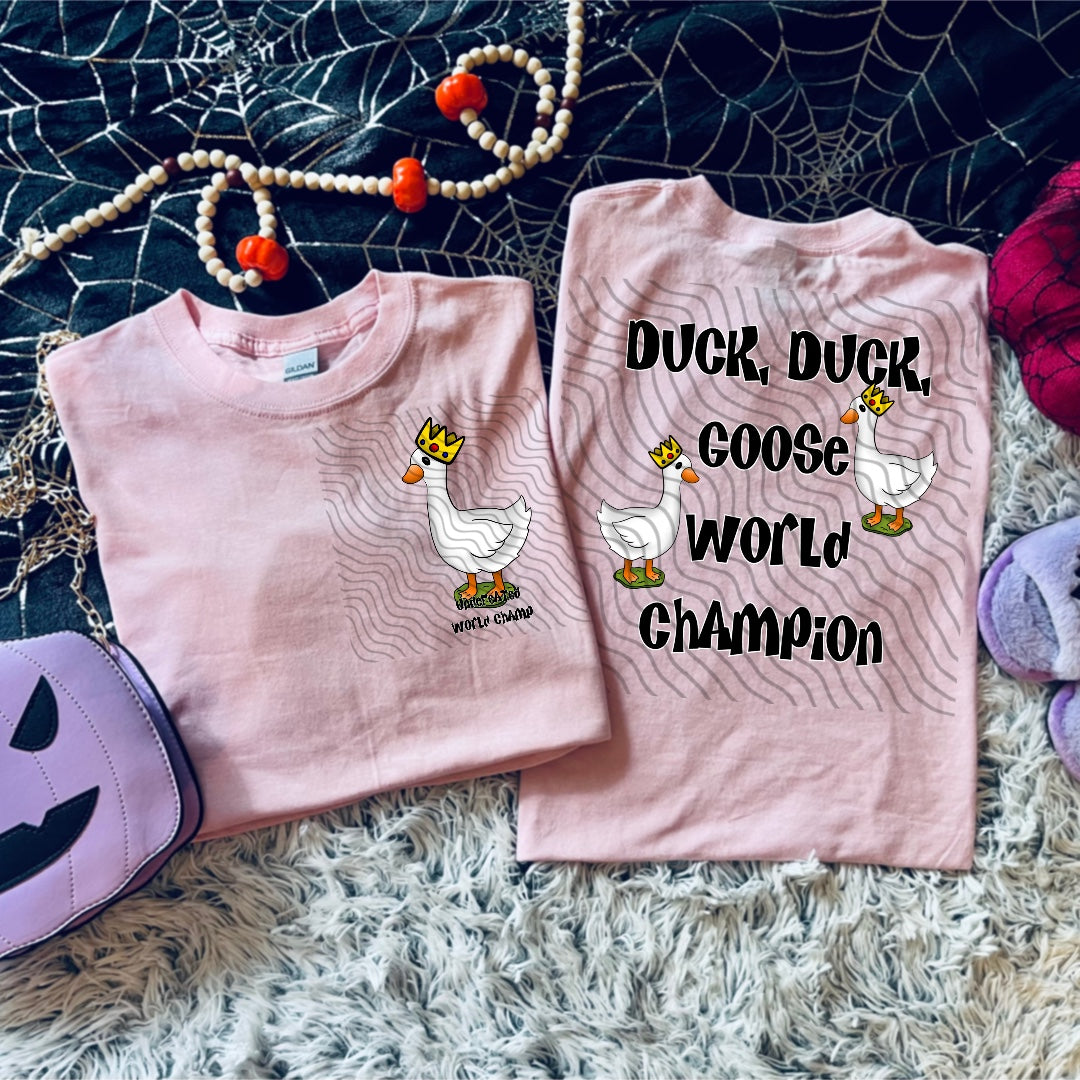 Duck Duck Goose – Plaid Panther DTF Transfers