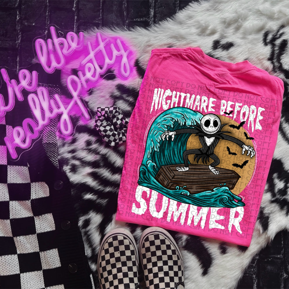 Nightmare Before Summer – Plaid Panther DTF Transfers