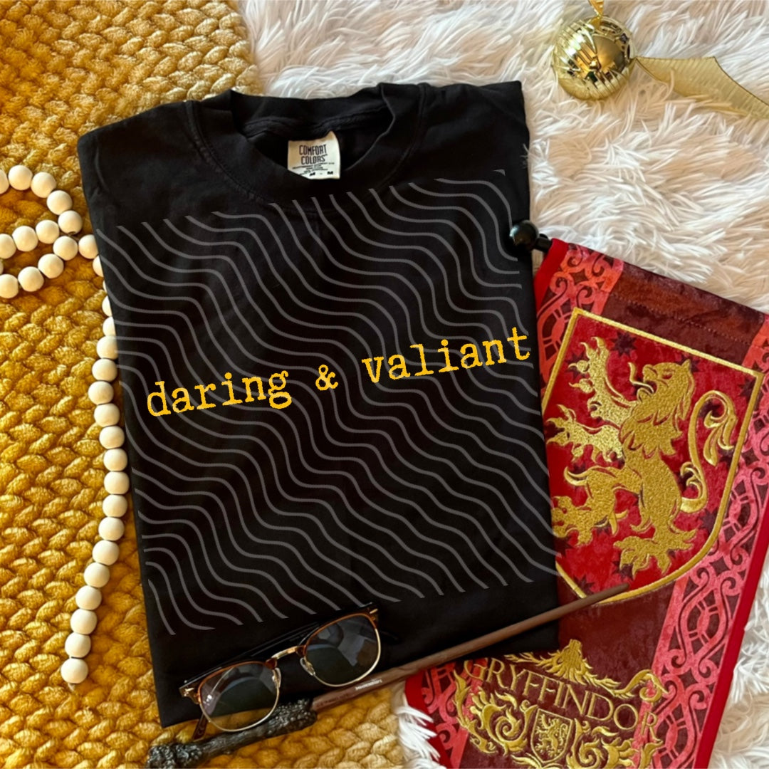 Daring And Valiant – Plaid Panther DTF Transfers