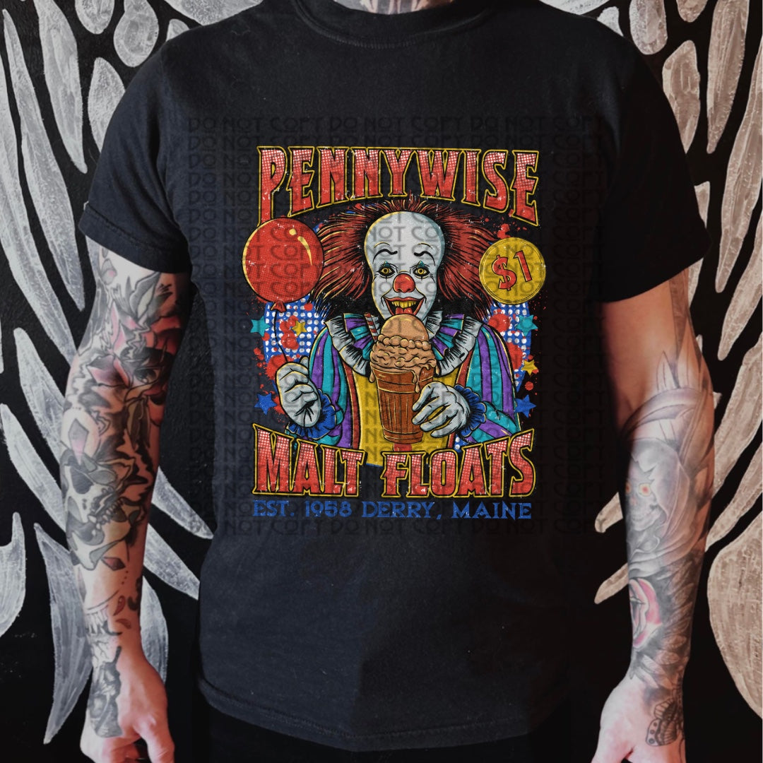 Malt Floats – Plaid Panther DTF Transfers