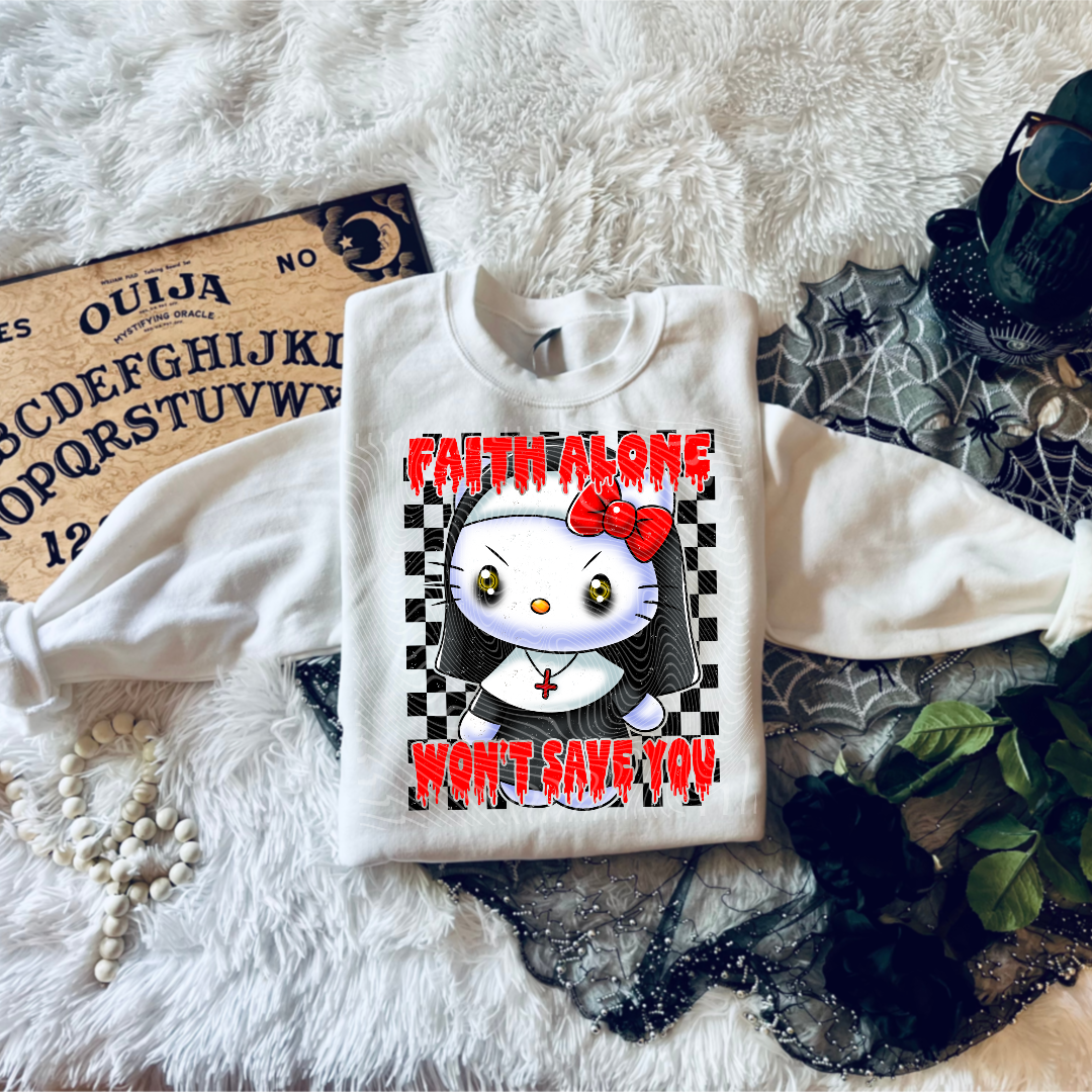 Faith Alone – Plaid Panther DTF Transfers