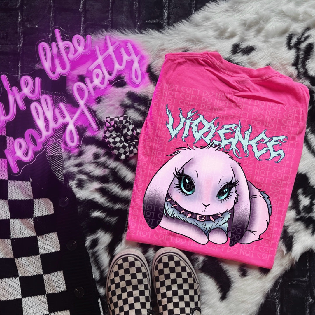 Violence – Plaid Panther DTF Transfers