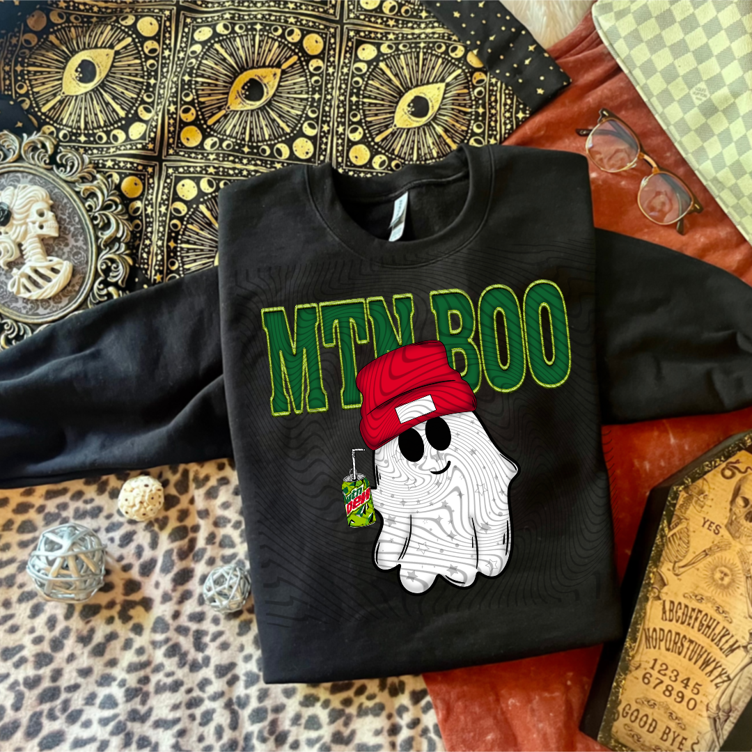 Mtn Boo – Plaid Panther DTF Transfers